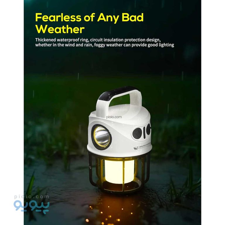 چراغ قوه فانوسی شارژی مدل Deepking DK-203 تک و عمده | فروشگاه اینترنتی پیویو